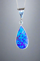 Gaspeite Sterling Silver Cross Pendant From New Mexico Stamped ...