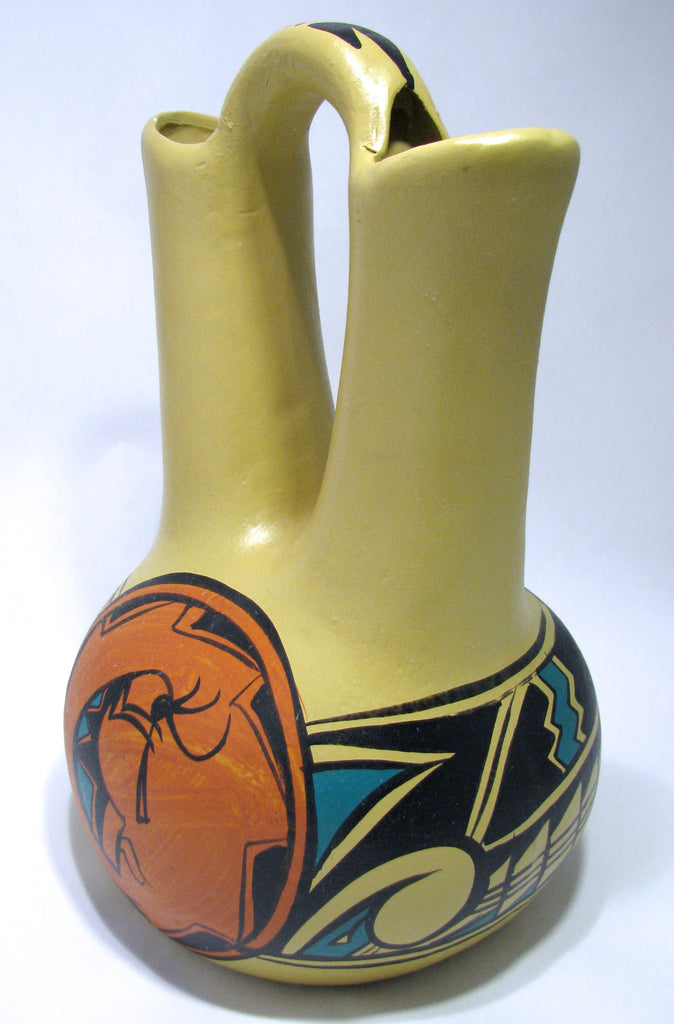 SOUTHWEST STYLE WEDDING VASE KOKOPELLI NCW001 – Camino Real Imports