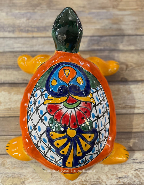 Talavera Wall Decor Turtle 10" Hand Painted – Camino Real Imports