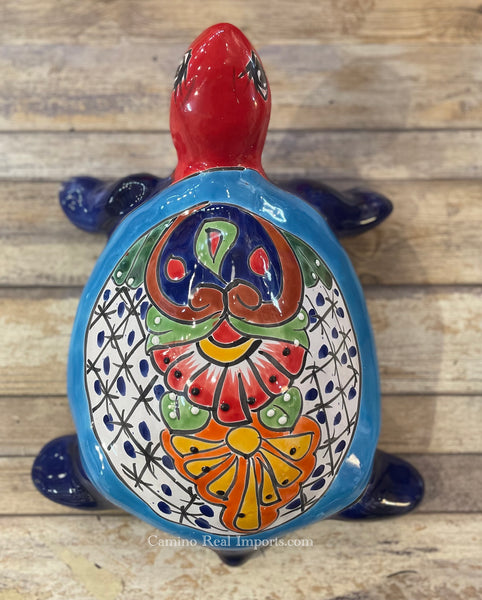 Talavera Wall Decor Turtle 10" Hand Painted – Camino Real Imports