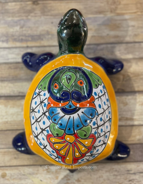 Talavera Wall Decor Turtle 10" Hand Painted – Camino Real Imports