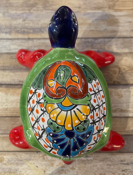 Talavera Wall Decor Turtle 10" Hand Painted – Camino Real Imports