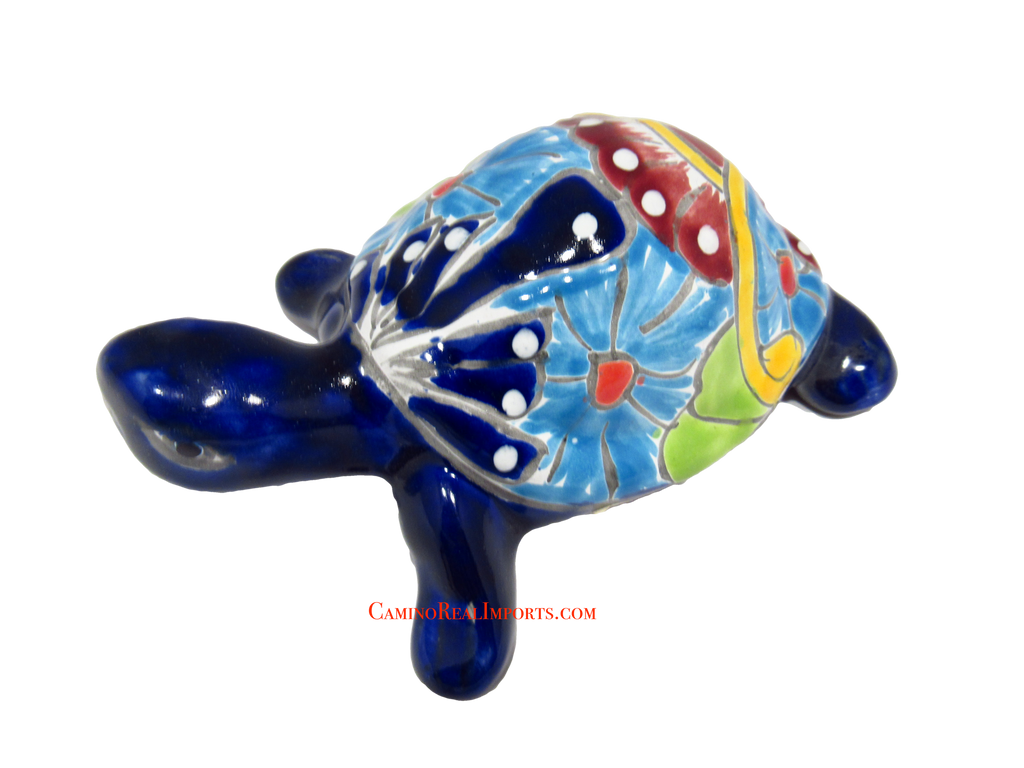 Talavera Wall Decor Turtle 12" Hand Painted Made In Mexico – Camino ...
