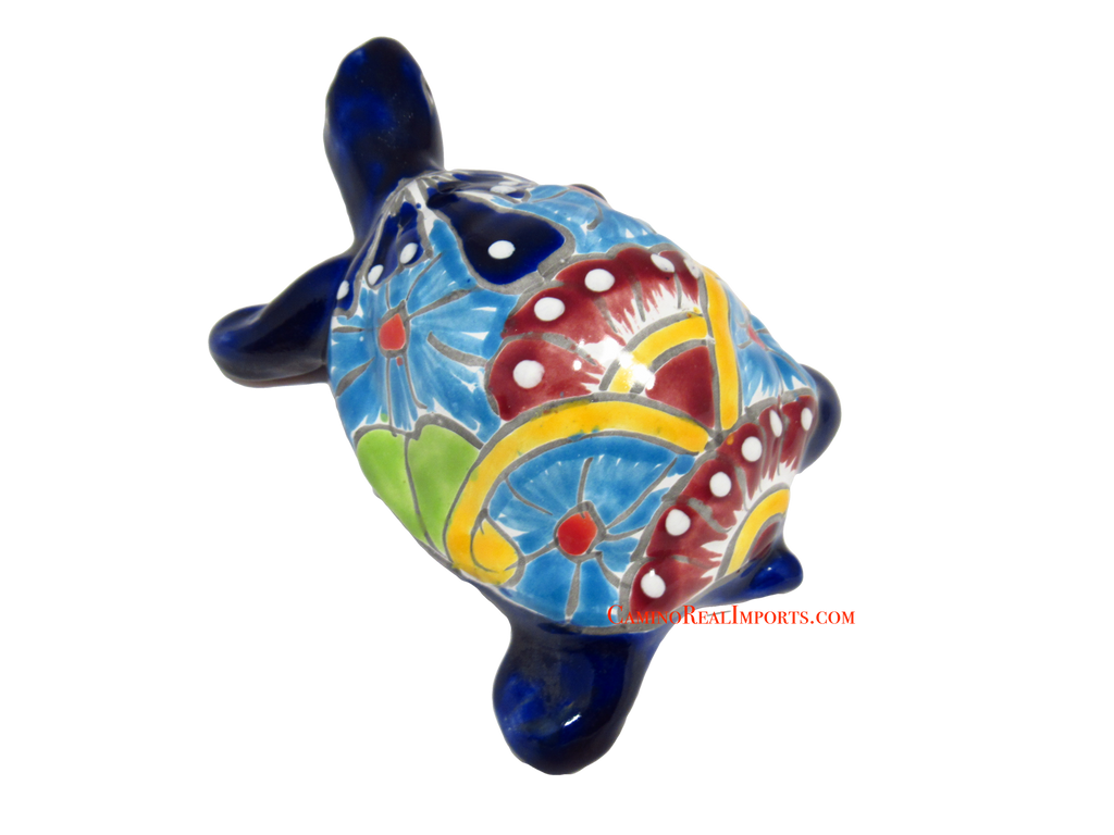 Talavera Wall Decor Turtle 12" Hand Painted Made In Mexico – Camino ...